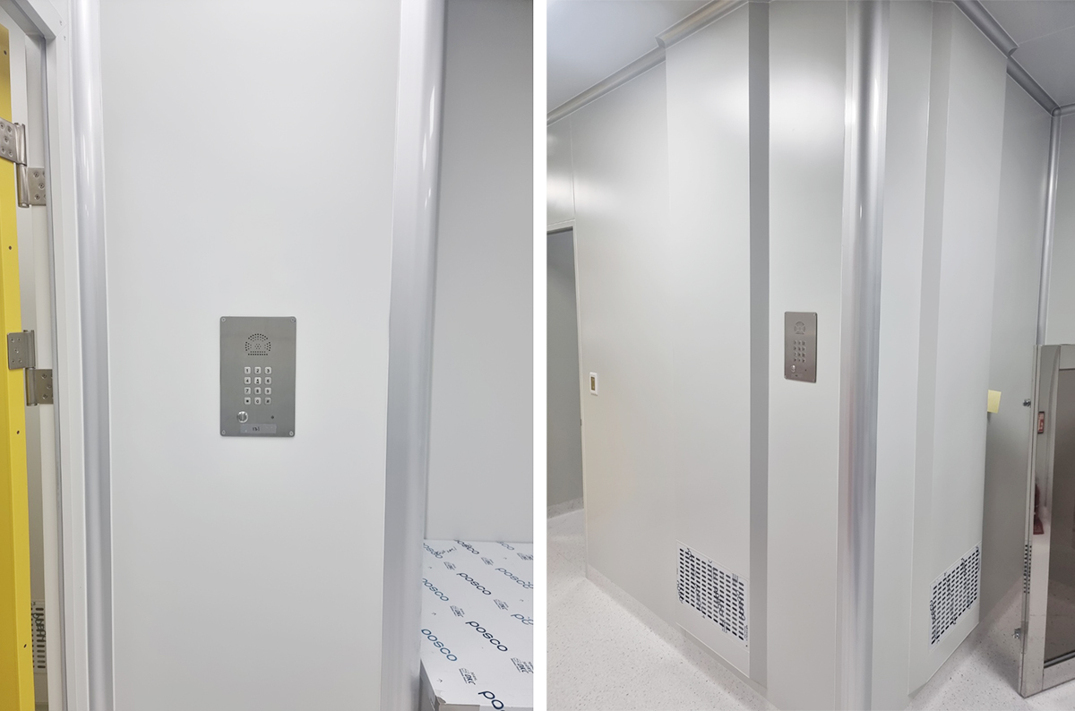 Clean Room Intercom Installation Project in Korea | JRTeck