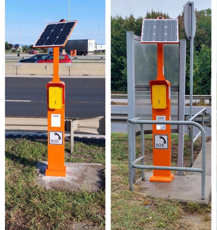 4G Solar-Powered Emergency Pillar Telephone: Enhancing Safety on ...